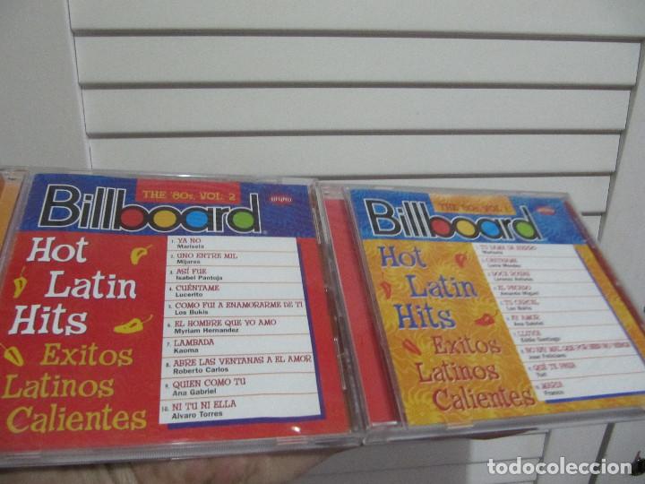 billboard hot latin hits: the 80's, vol. 1 y 2 - Comprar CDs de Música ...