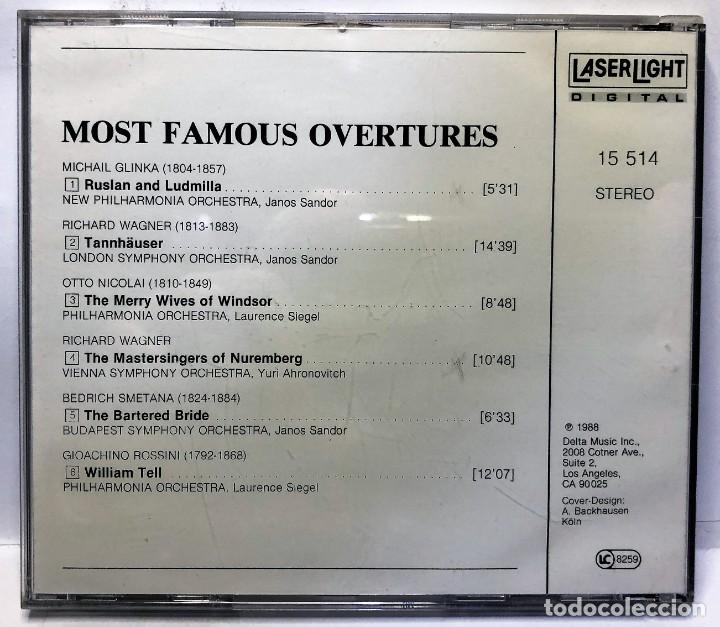 various – most famous overtures - cd, compilati - Comprar CDs de Música ...