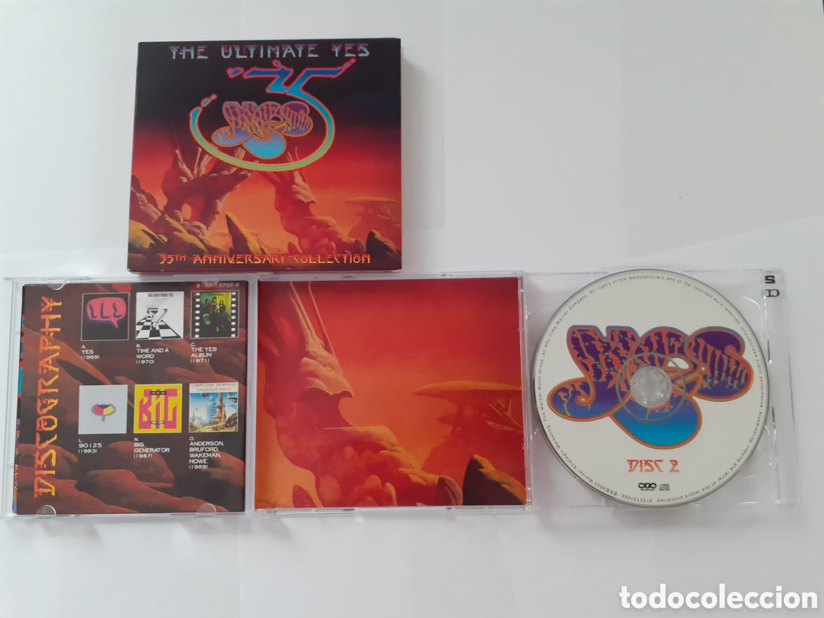 Yes The Ultimate Yes 35th Anniversary Collection Cd The Ultimate YES