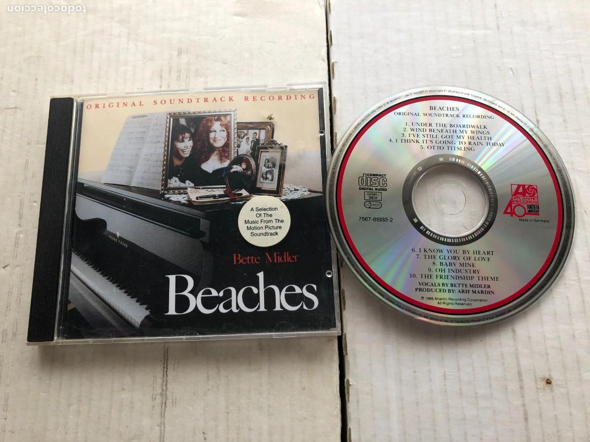 beaches original soundtrack recording ost bso - - Buy CD's of other ...