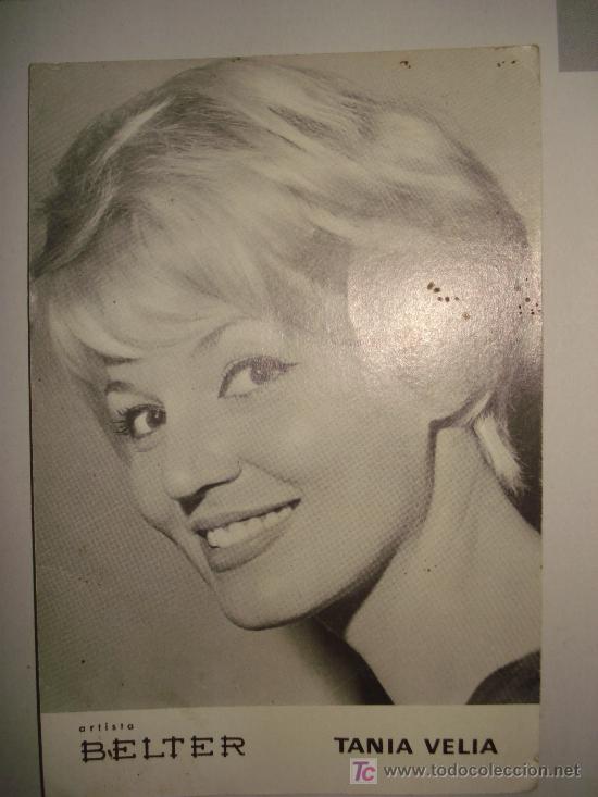 tania velia / foto casa discografica - Comprar Postales y Fotos de ...