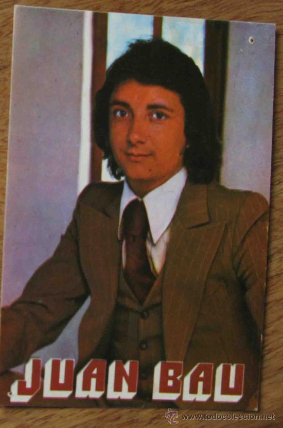 postal original de juan bau - Comprar Postales y Fotos de Cantantes y ...
