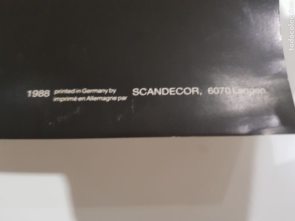 poster anthrax scandecor 1988 - Comprar Postales y Fotos de Cantantes y ...