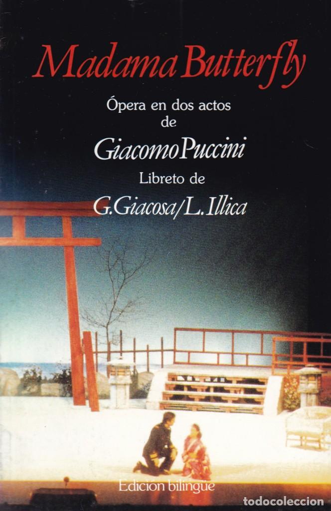 giacomo puccini - madama butterfly - libreto ed - Comprar Libretos de ...
