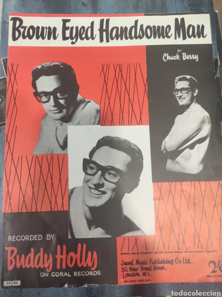 brown eyed handsome man. chuck berry. buddy hol - Comprar Partituras ...
