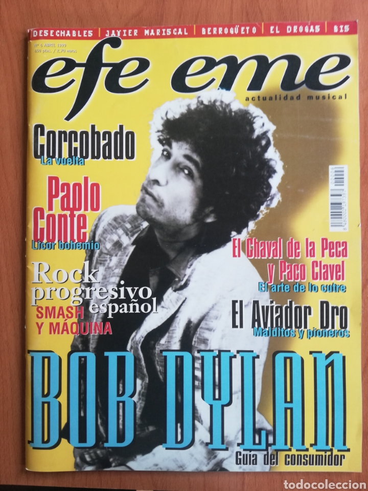 revista efe eme abril 1995 número 5 bob dylan i - Comprar Revistas ...