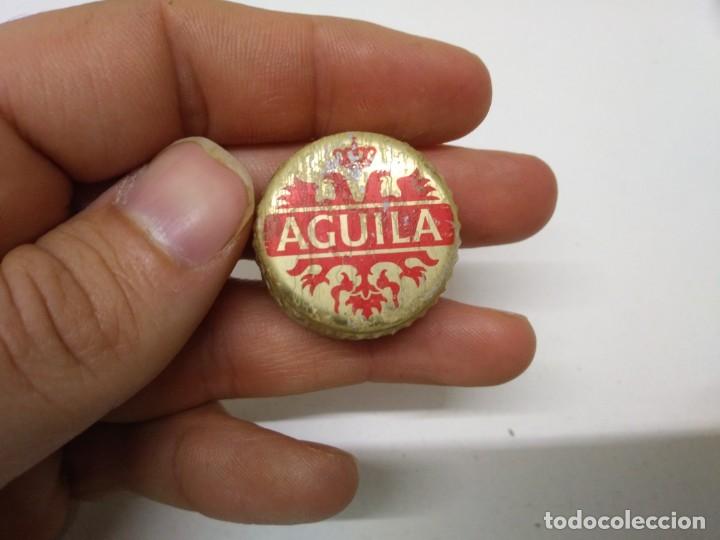 tapon chapa para botella de cerveza aguila - Compra venta en todocoleccion