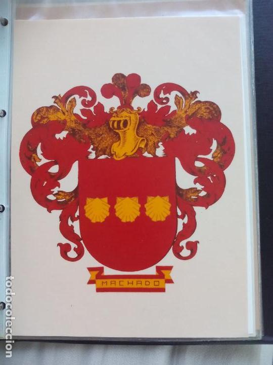 escudo de armas. apellido machado. blason españ - Compra venta en ...