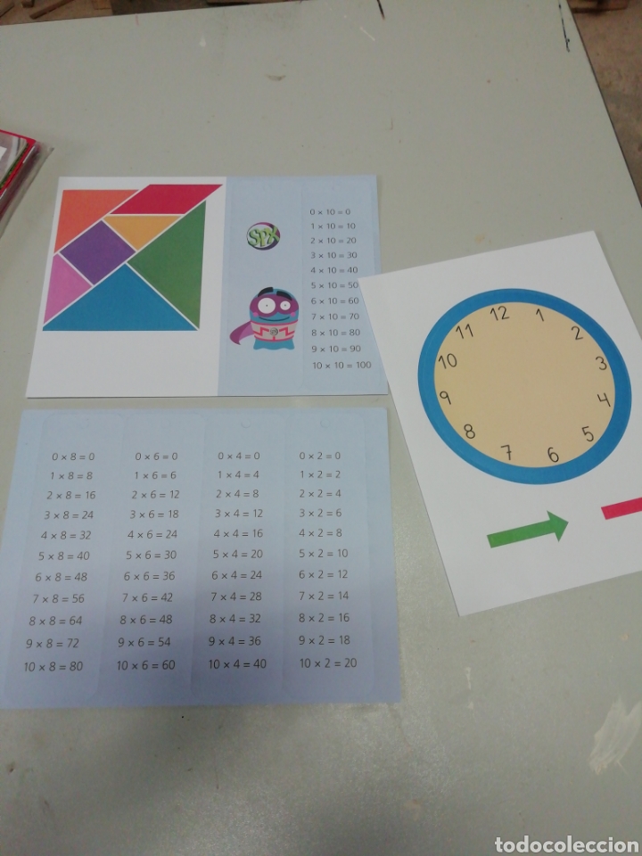tablas de multiplicar y reloj superpixepolis - Compra venta en ...