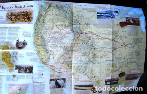 mapa nat geo migracion oeste lejano farwest ind - Compra venta en ...