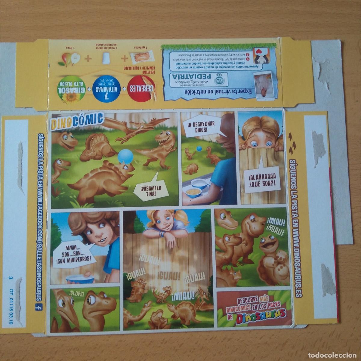 galletas dinosaurus lu dinosaurios carton promo - Compra venta en ...