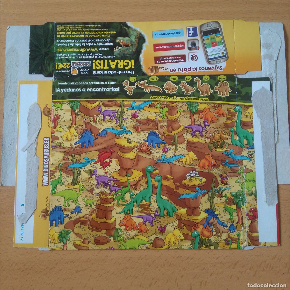 galletas dinosaurus lu dinosaurios carton promo - Buy Other objects ...