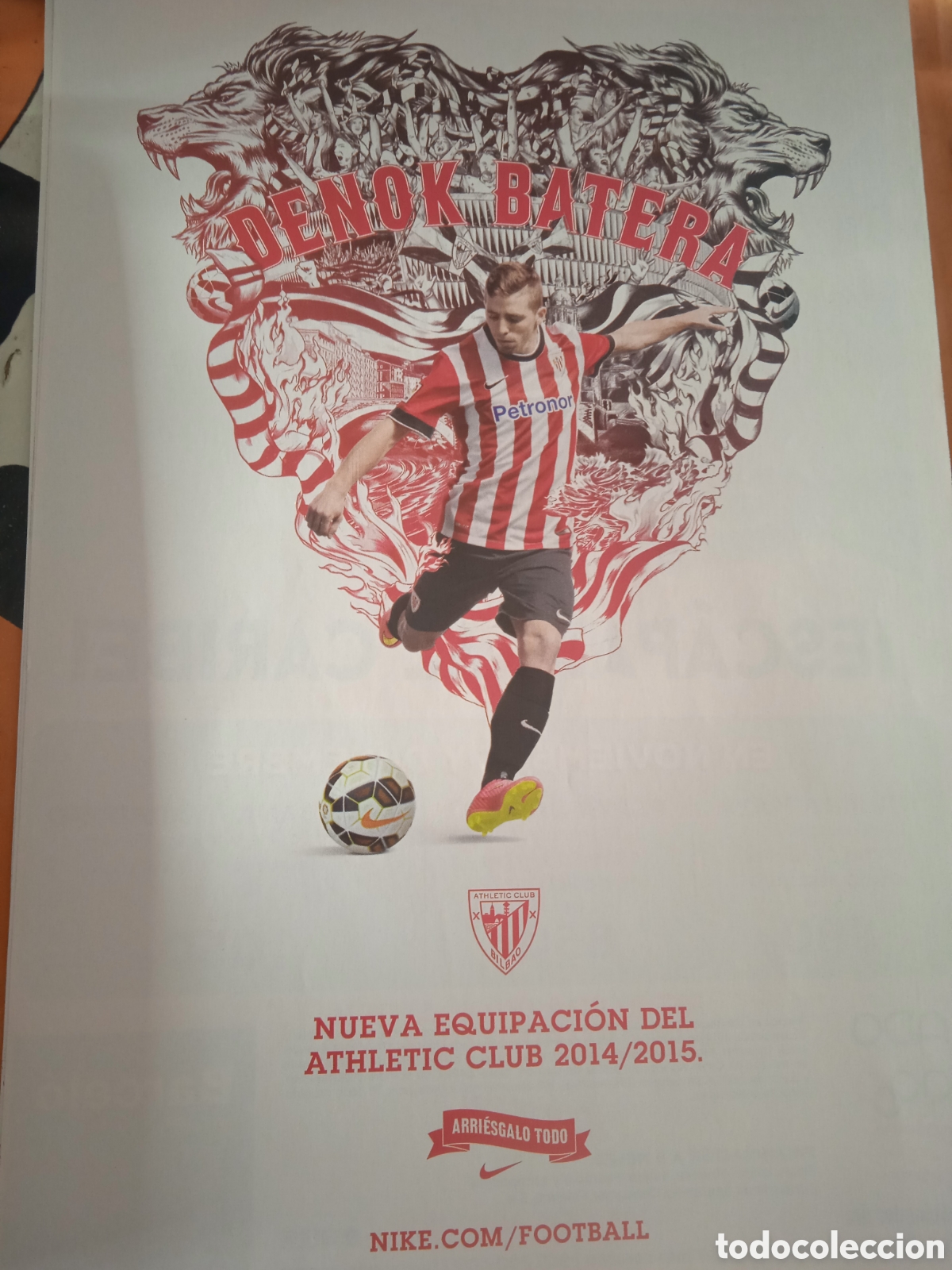 hoja revista athletic club bilbao publicidad de - Compra venta en ...