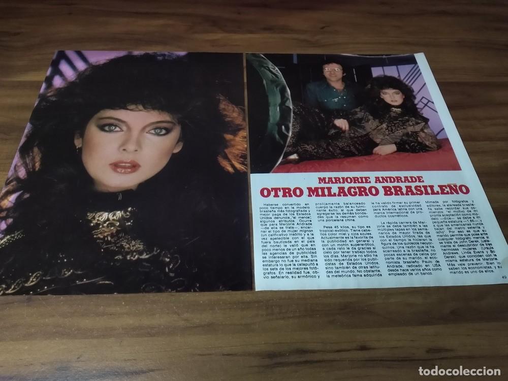 (y145) marjorie andrade * clippings revista 2 p - Compra venta en ...