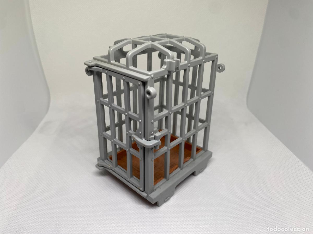 jaula carreta prisionero medieval playmobil c00 - Compra venta en ...