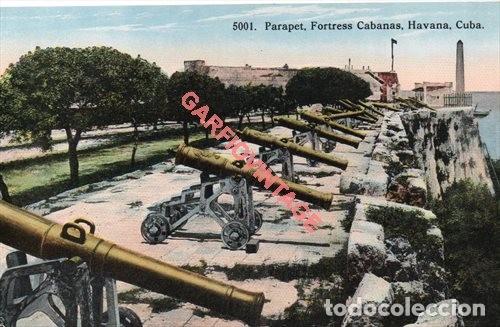 postal parapet. fortress cabanas. havana. cuba, - Compra venta en ...