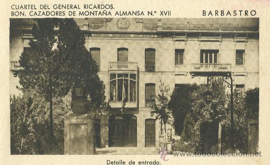 huesca. barbastro. cuartel general ricardos. ba - Comprar Postales ...