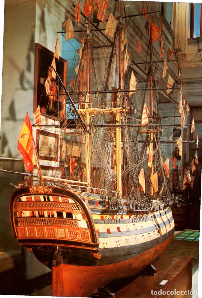 madrid,museo naval. navio santa ana de 112 cañ - Comprar Postales ...