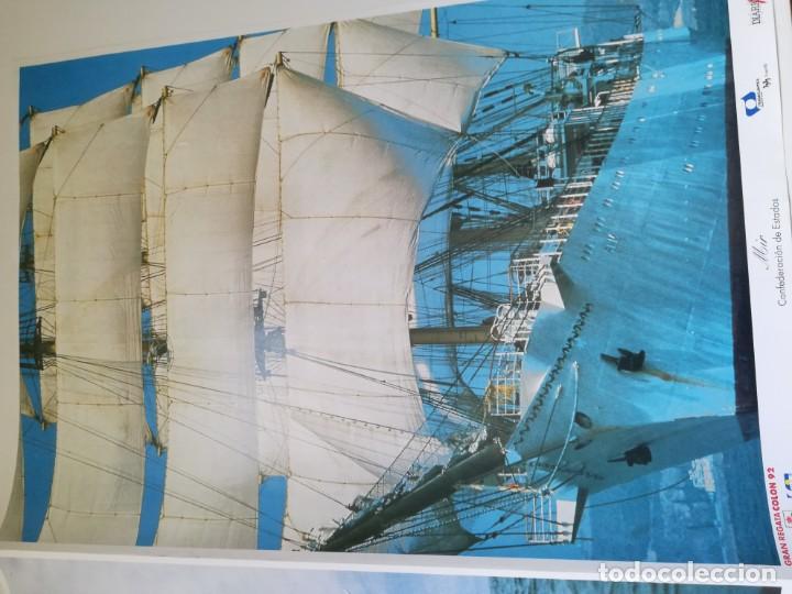 6 láminas de barcos dela gran regata colon 92 - Comprar Postales ...