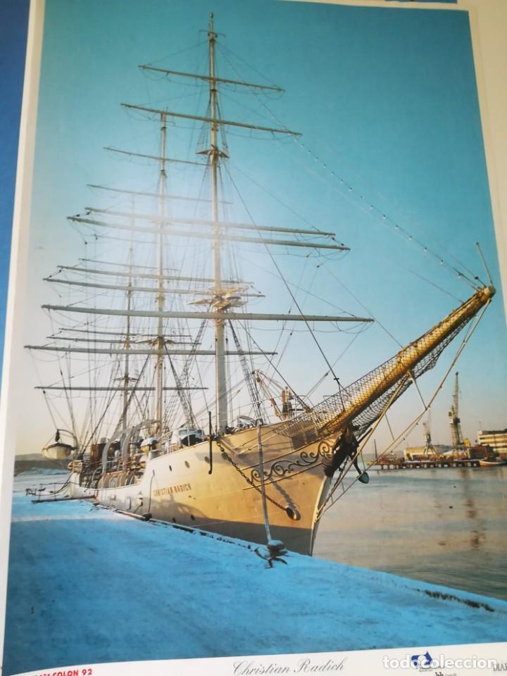 6 láminas de barcos dela gran regata colon 92 - Comprar Postales ...