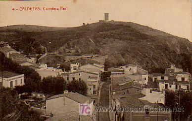 caldetes. caldetas. carretera real. - Comprar Postales antiguas de ...