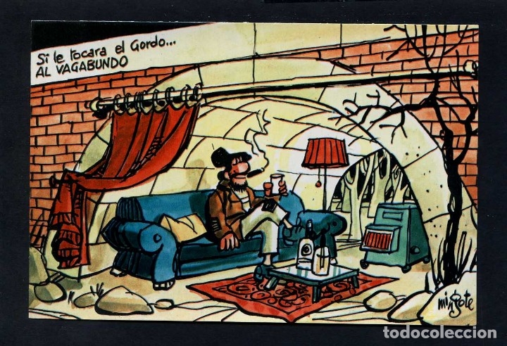ilustrador *mingote* loteria nacional 1970. ser - Comprar Postales ...