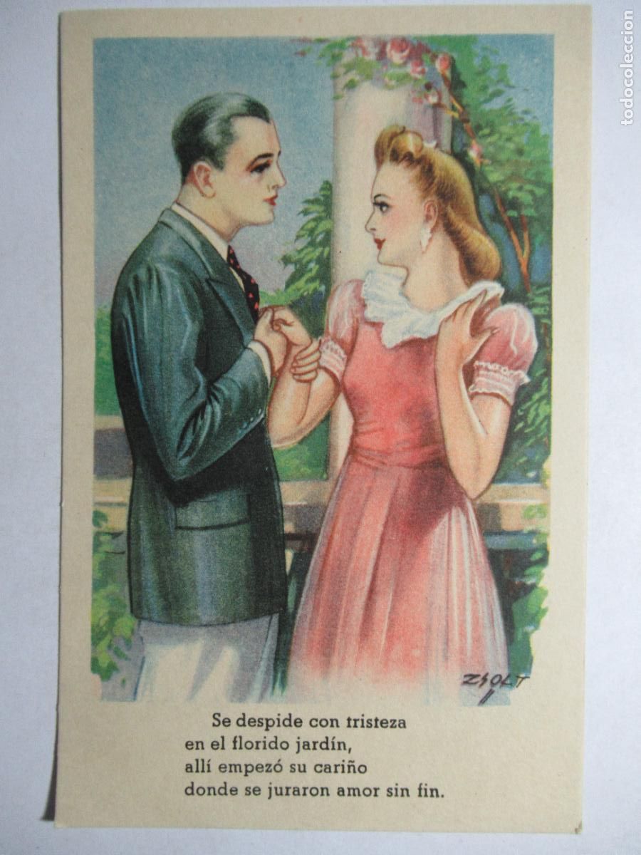 Postales De Amor Antiguas Mil Postales De San Valentín Antiguas Para