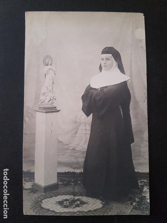 retrato de monja postal fotografica - Comprar Postales antiguas ...