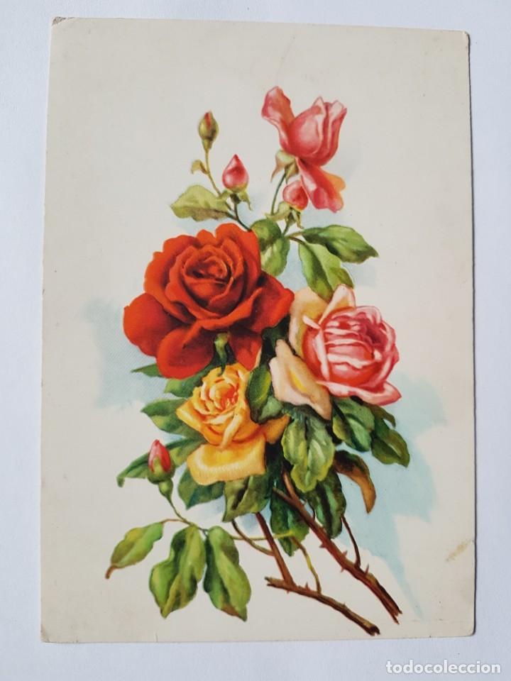postal rosas, cartes postales roses, postcard r - Comprar Postales ...