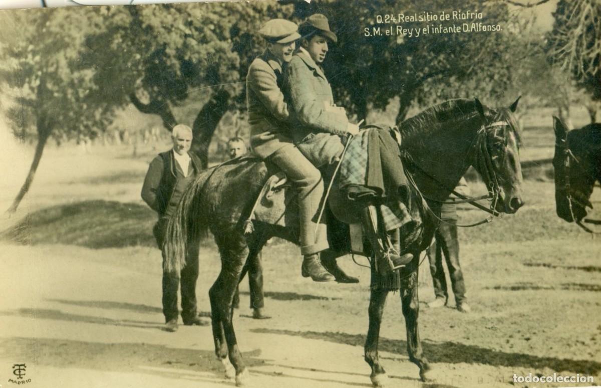 monarquia. rey alfonso y principe alfonso. pala - Buy Special postcards ...