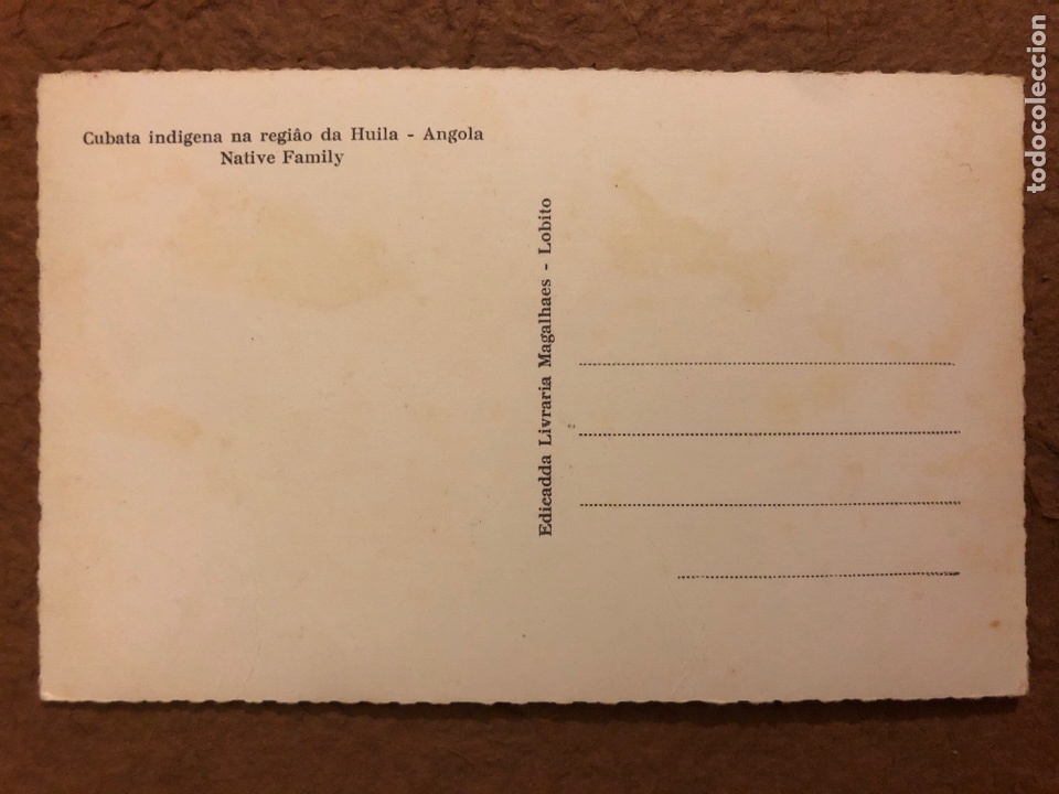cubata indígena ña regão de hulia (angola). ant - Comprar Postales ...