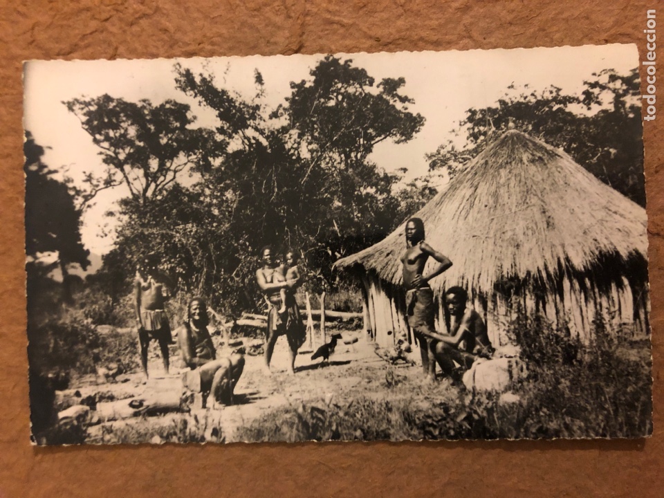 cubata indígena ña regão de hulia (angola). ant - Comprar Postales ...