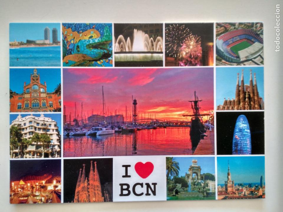 postal turística barcelona estadio camp nou bar - Comprar Postales ...