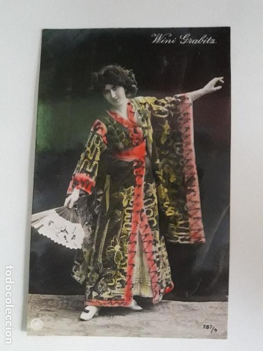antigua postal. cantante de ópera y actriz wini - Compra venta en ...