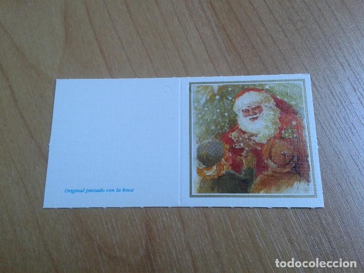 mini postal -- christmas -- diptico -- pintado - Compra venta en ...