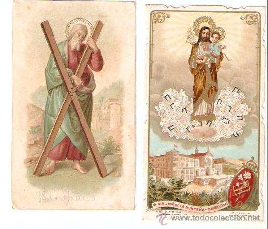Estampas Sagradas Católicas Antiguas