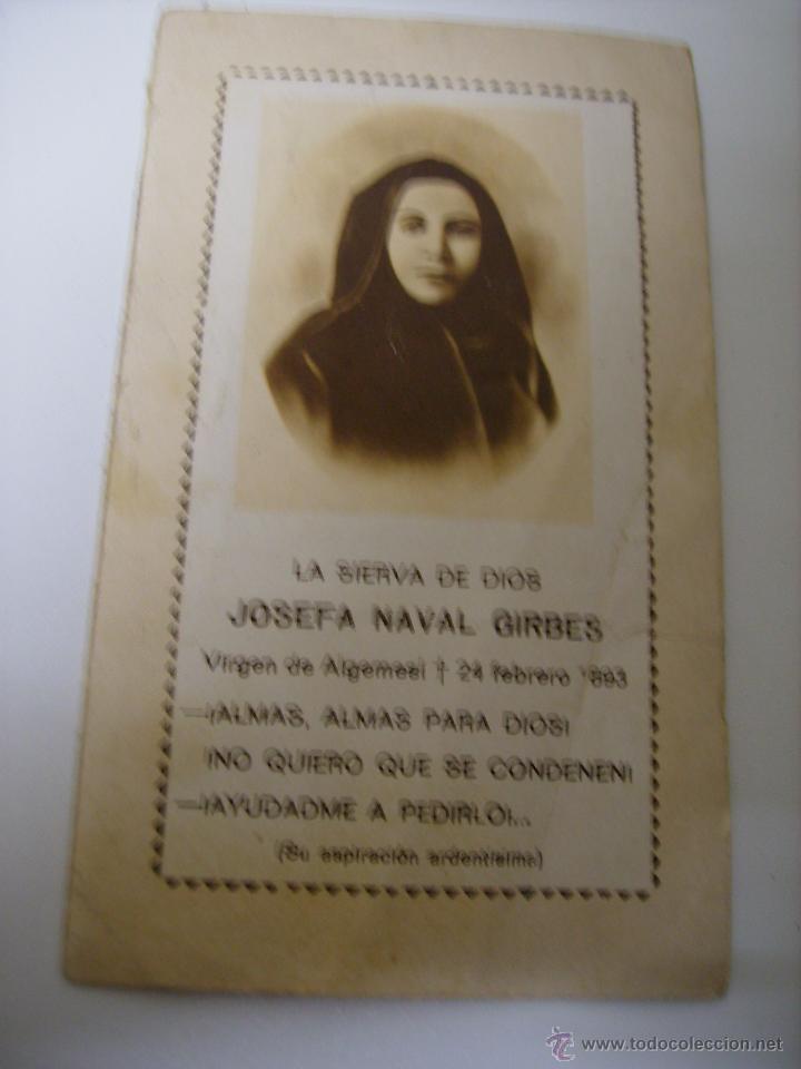 **diptico de,---josefa naval girbes (sierva de - Compra venta en ...