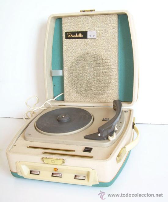TOCADISCOS ANTIGUO MARCA DUAL | Tocadiscos, Tocadiscos antiguo, Arte ...