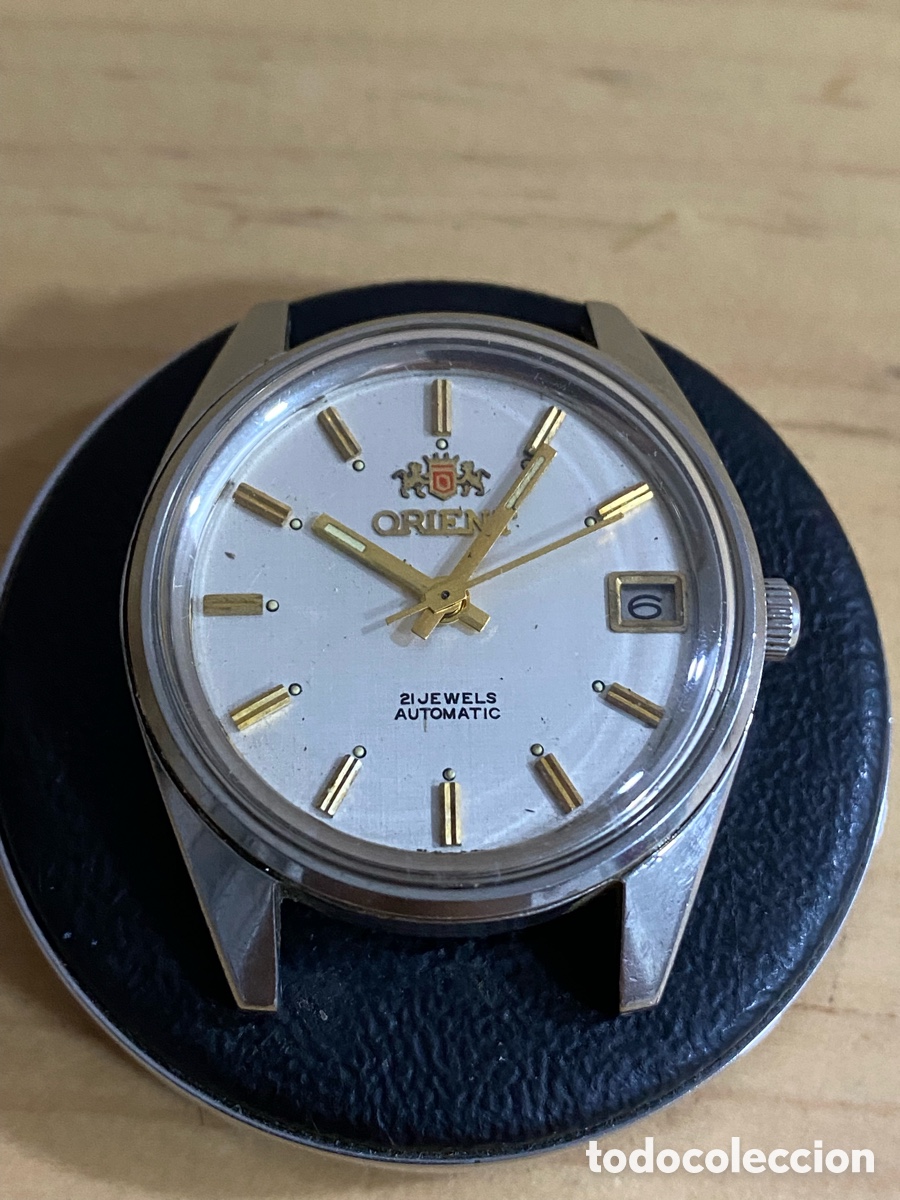 reloj orient calibre automático - Compra venta en todocoleccion