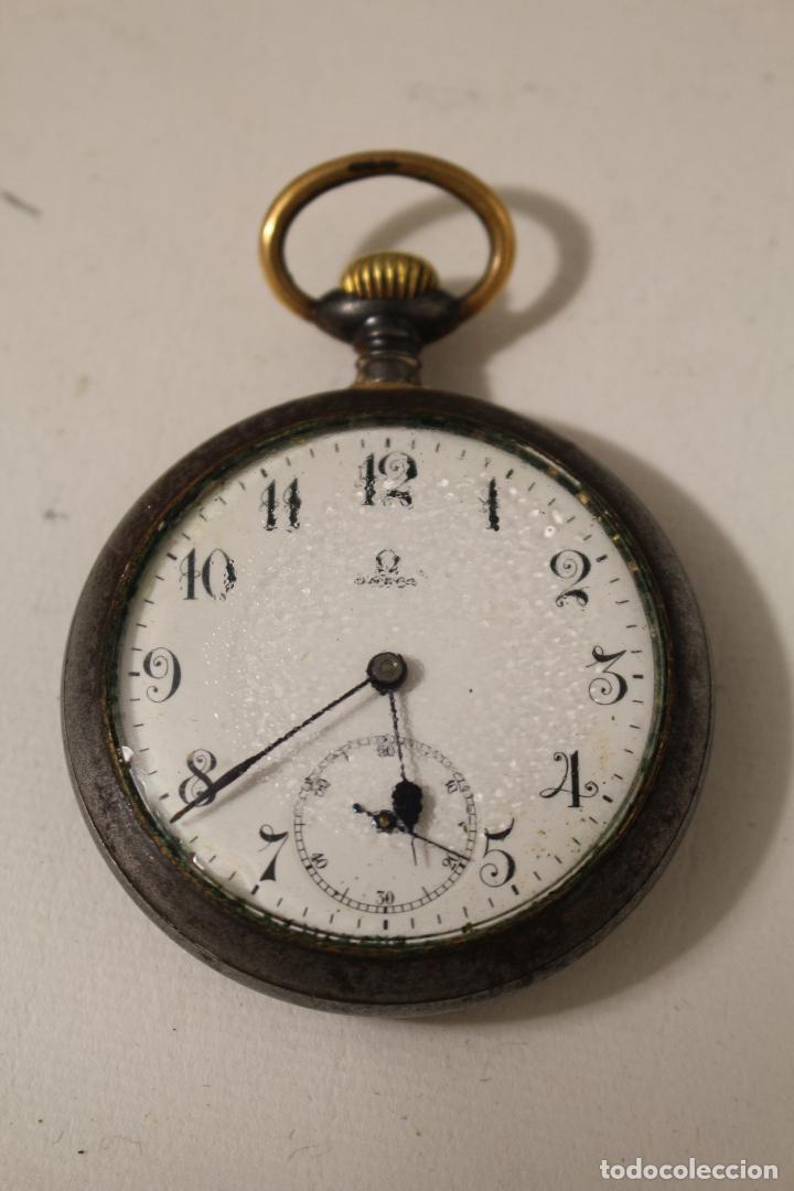 reloj de bolsillo omega funcionando - Comprar Relojes antiguos de ...