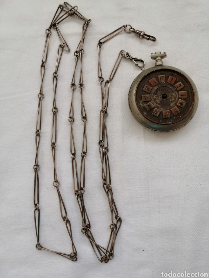 antigua leontina y reloj de cuerda. - Comprar Relojes antiguos de ...