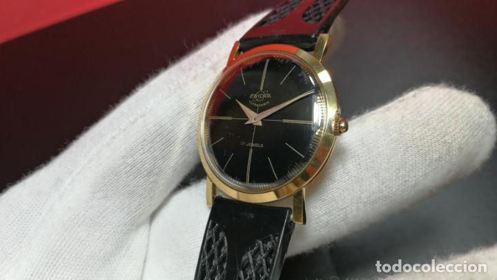 bellisimo reloj enicar ultrasonic, esfera negra - Comprar Relojes ...
