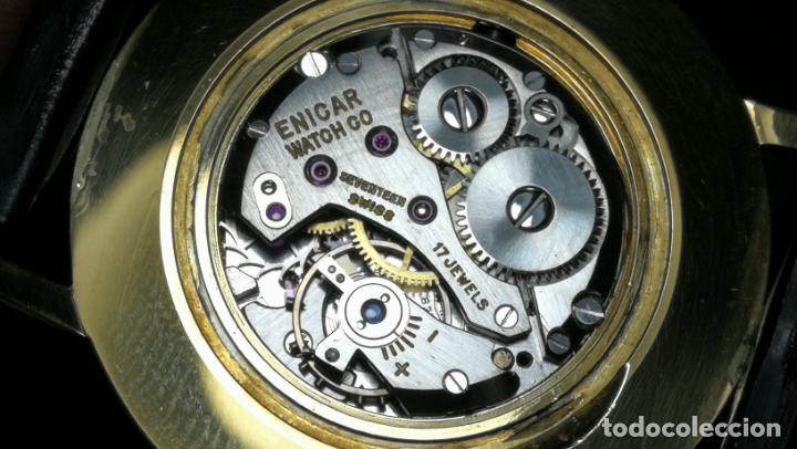 bellisimo reloj enicar ultrasonic, esfera negra - Comprar Relojes ...