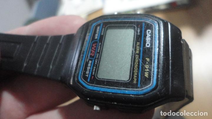 antiguo reloj digital casio 593 f-91w made in c - Comprar Relojes Casio ...