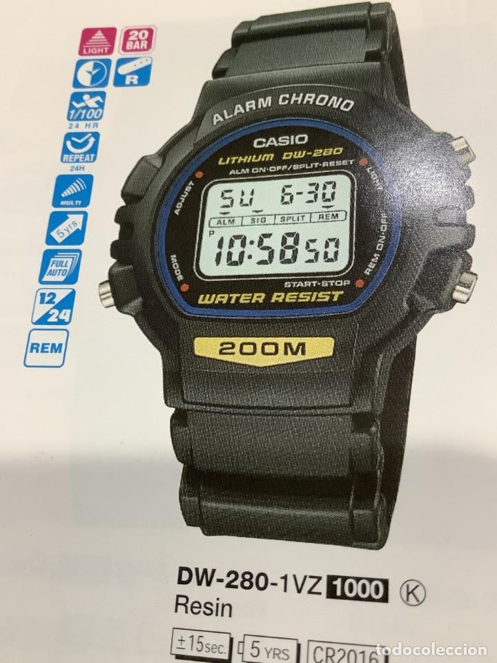 reloj casio dw 280 ¡¡ vintage año 1992 !! (ver - Comprar Relojes Casio ...