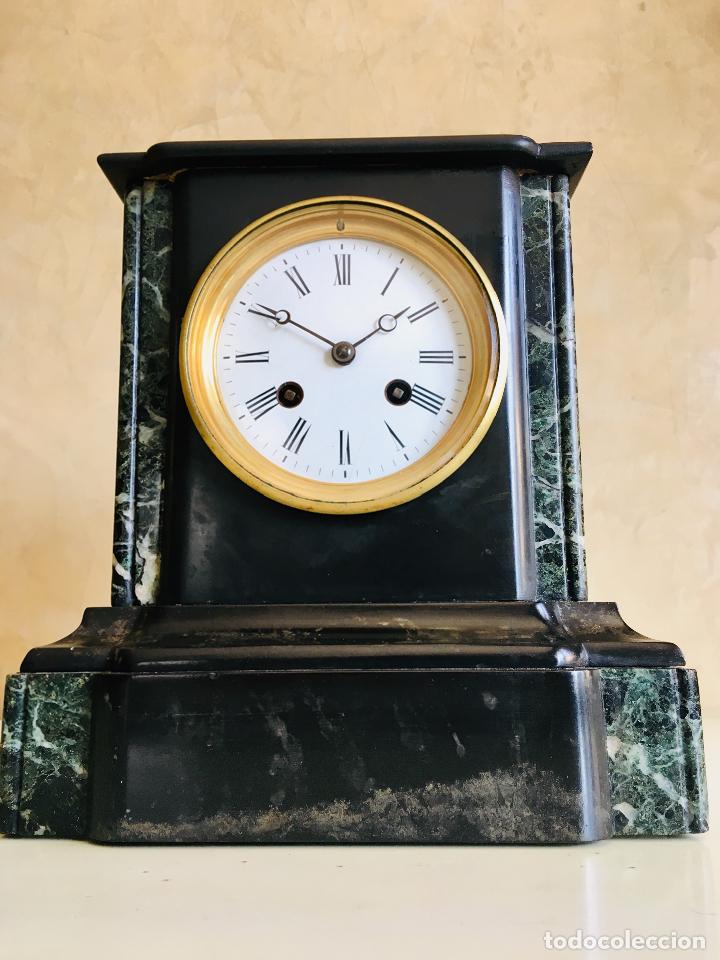 reloj frances de marmol negro napoleon iii impe - Comprar Relojes ...