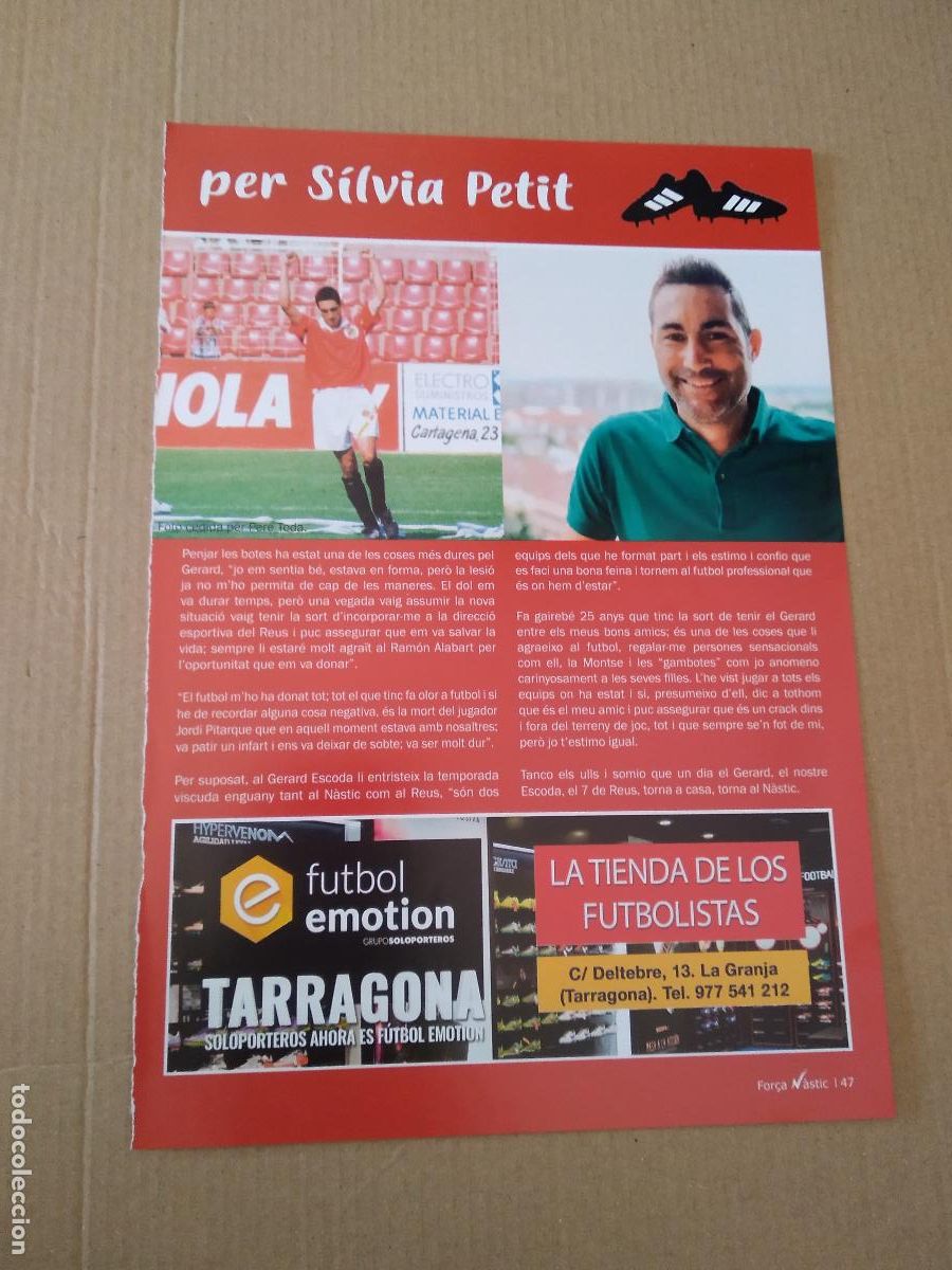 hoja revista nastic de tarragona on punts de ca - Compra venta en ...