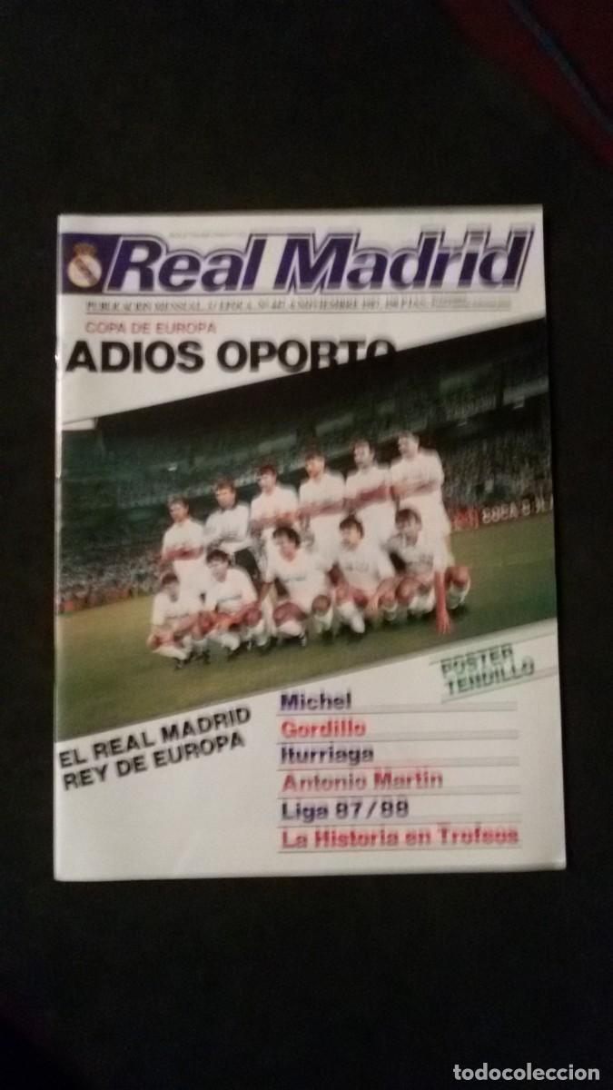 revista oficial real madrid nº 447 1987 copa eu - Compra venta en ...