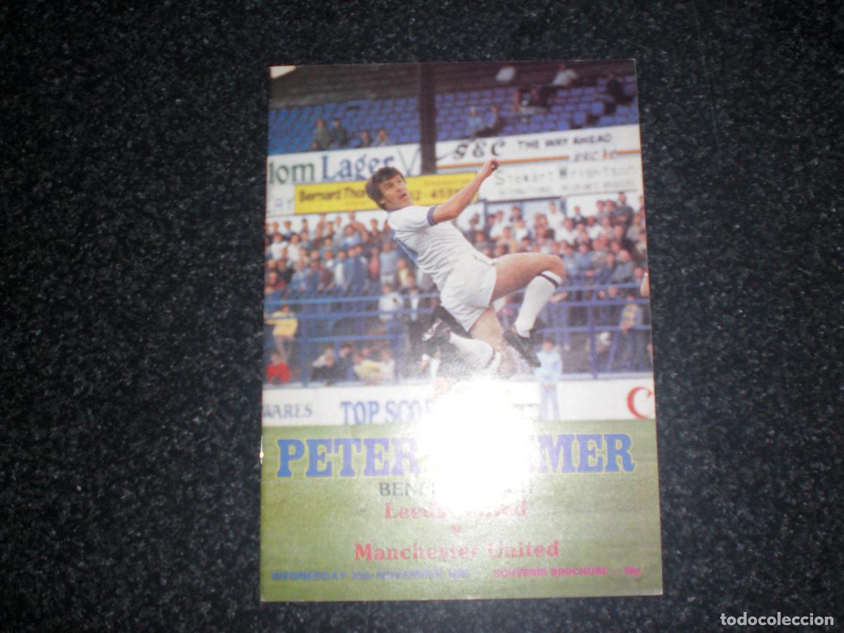 programa homenaje peter lorimer leeds united-ma - Compra venta en ...