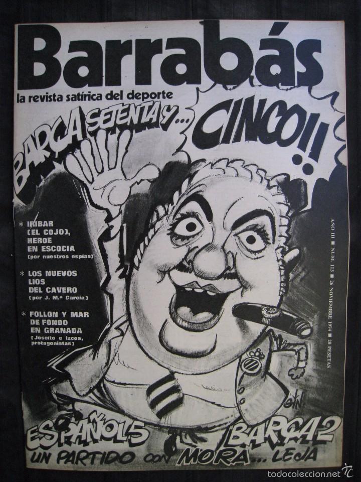 revista - barrabas - nº 113 - con poster centra - Comprar Revistas ...